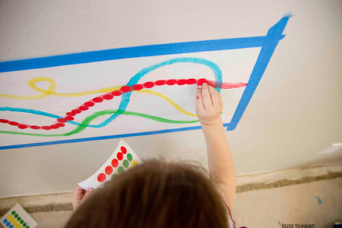 Dot Sticker Maze: Fine Motor Skills Activity - Busy Toddler