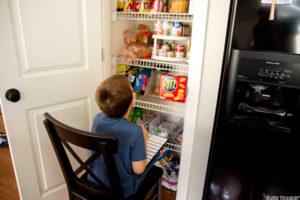 Write the Pantry Activity for Kindergarteners - Busy Toddler