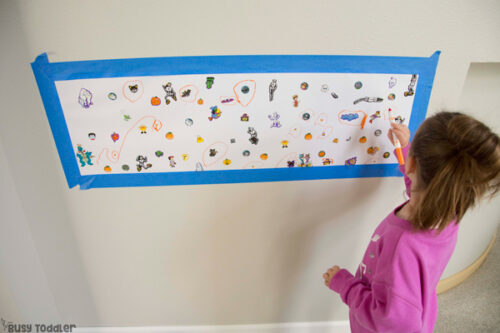 Halloween I-Spy Activity for Preschoolers - Busy Toddler