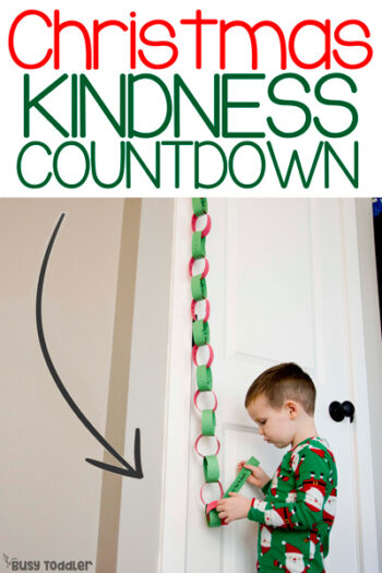 Countdown to Christmas: Random Acts of Kindness Activity - Busy Toddler