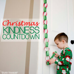 Countdown to Christmas: Random Acts of Kindness Activity - Busy Toddler