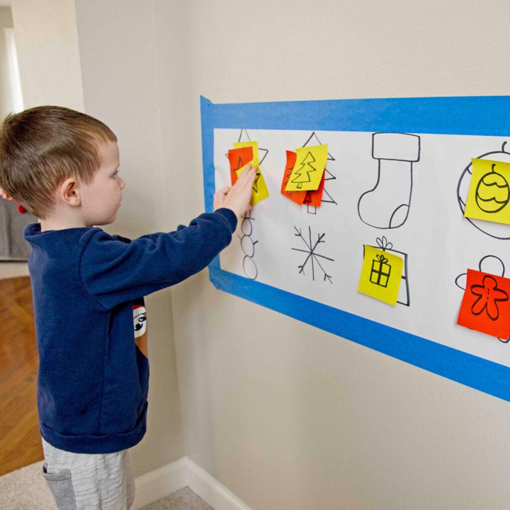 Christmas Matching Game - Busy Toddler