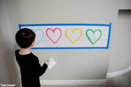Heart Stickers Activity for Toddlers & Preschoolers - Busy Toddler
