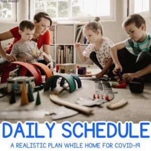 Realistic Daily Schedule During Covid-19 - Busy Toddler