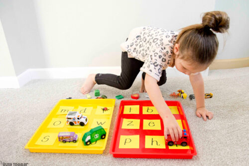 Hearing Sounds Pre-Reading Activity - Busy Toddler