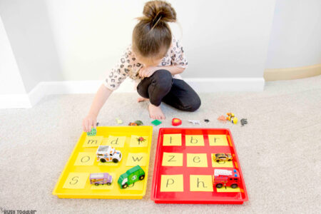 Hearing Sounds Pre-Reading Activity - Busy Toddler
