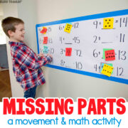 Missing Parts: An Algebra Math Activity for Kids - Busy Toddler