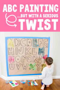 ABC Paint Match: an easy kids activity - Busy Toddler