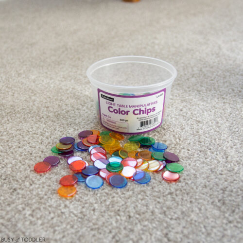 Math Manipulatives for Home Learning - Busy Toddler