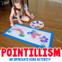 Pointillism Art Activity: Process Art from Busy Toddler