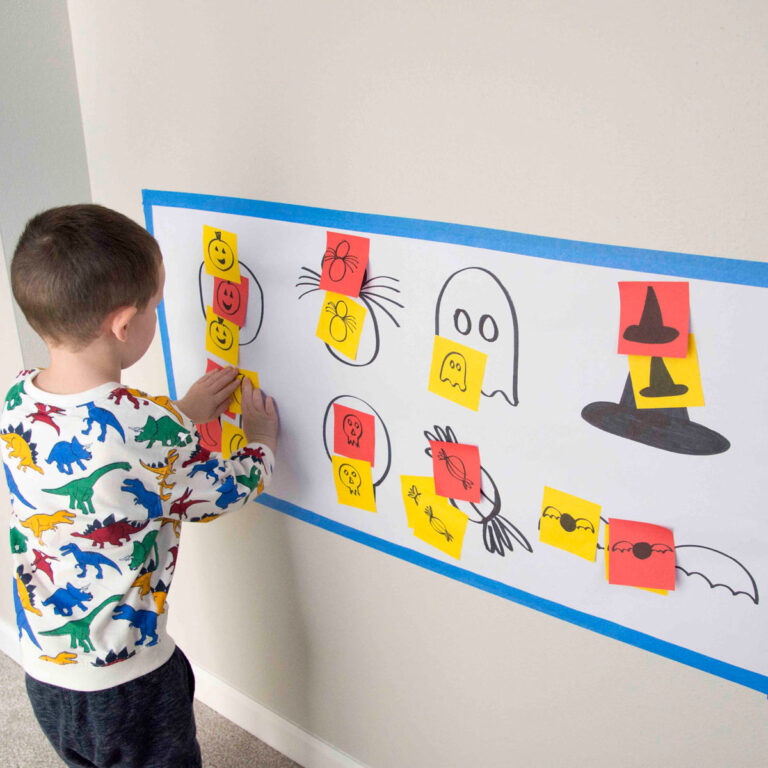 Halloween Matching Game - Busy Toddler
