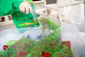Christmas Sensory Bin for Kids (so easy!) - Busy Toddler