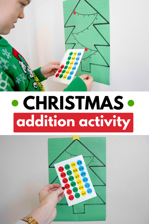 Christmas Addition Activity - Busy Toddler