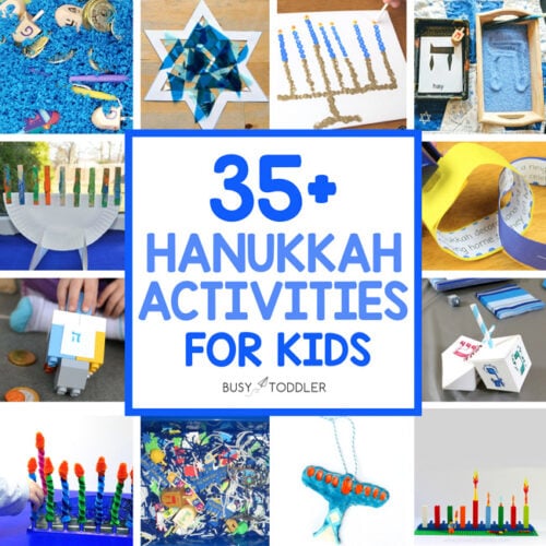 35+ Best Hanukkah Activities for Kids - Busy Toddler