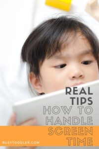 How to manage screen time with kids - Busy Toddler