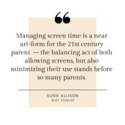 How to manage screen time with kids - Busy Toddler