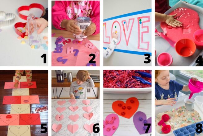 Easy Valentine's Day Activities for Kids - Busy Toddler