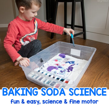 Baking Soda Science for Toddlers and Preschoolers - Busy Toddler