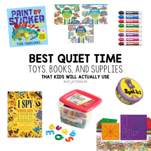 15 Awesome Quiet Time Activities and Supplies - Busy Toddler