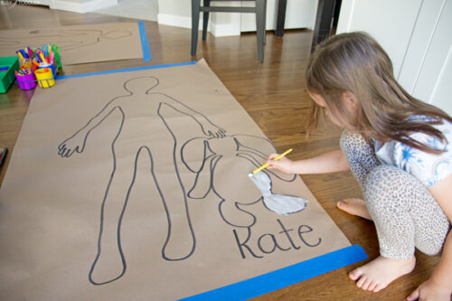 "All About Me" Art: A Self-Awareness Activity - Busy Toddler