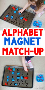 Alphabet Magnet Match-up - Literacy Activity: Busy Toddler