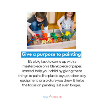 How to Paint with Kids (BEST TIPS!) - Busy Toddler