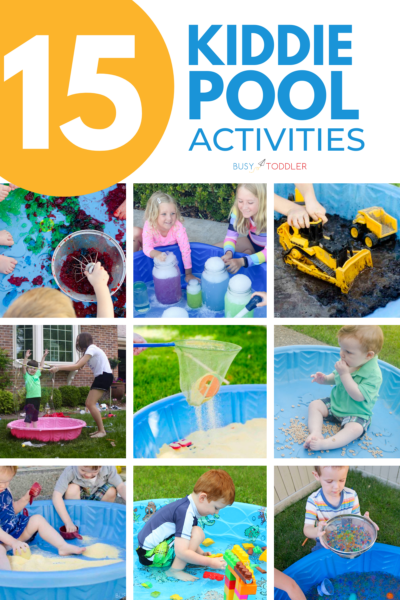 15 Kiddie Pool Activities for Summer - Busy Toddler