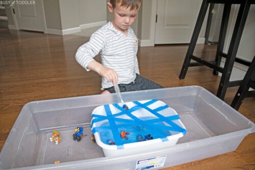 Rescue the Pups: Fine Motor Activity for Kids - Busy Toddler