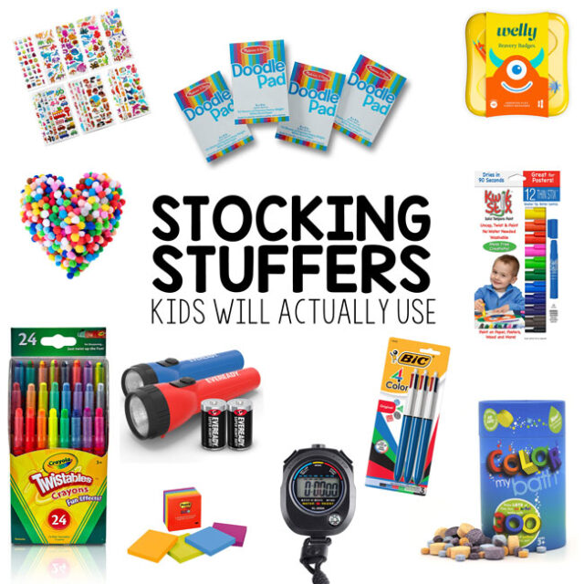 30+ Stocking Stuffers for Kids (that they'll actually use) - Busy Toddler