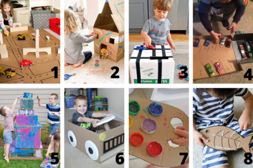 Best Cardboard Box Activities for Kids - Busy Toddler