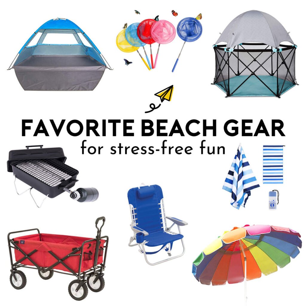 20+ Beach Essentials for Families - Busy Toddler