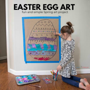 Easter Art Activity for Kids (a must try!) - Busy Toddler