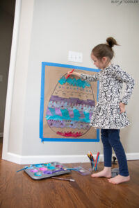 Easter Art Activity for Kids (a must try!) - Busy Toddler