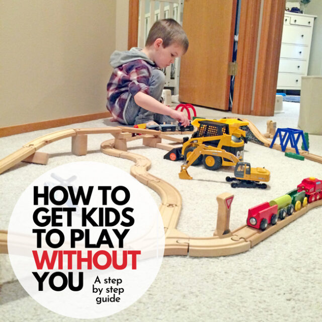 How to Encourage Independent Play in Children - Busy Toddler