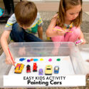 Paint the Cars: A Quick & Easy Art Activity - Busy Toddler