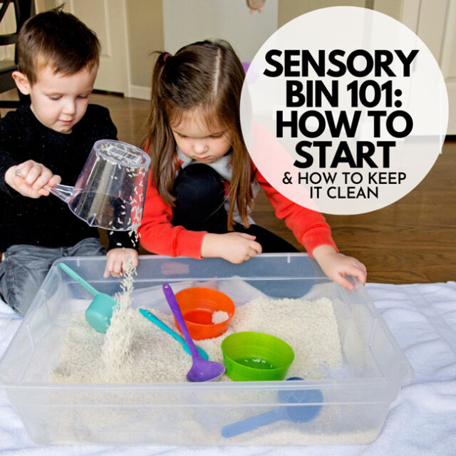 Sensory Activities for Toddlers & Preschoolers - Busy Toddler