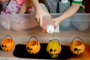 Halloween Science Activity - Busy Toddler