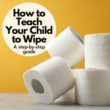 How to teach your child to wipe - Busy Toddler