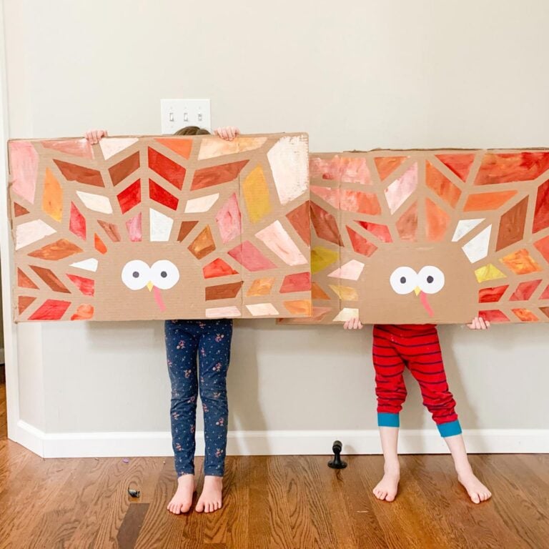 Feed the Turkey Thanksgiving Activity - Busy Toddler