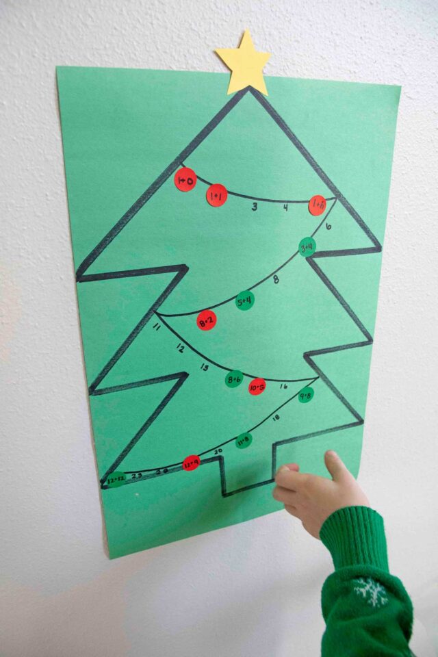 Christmas Addition Activity - Busy Toddler