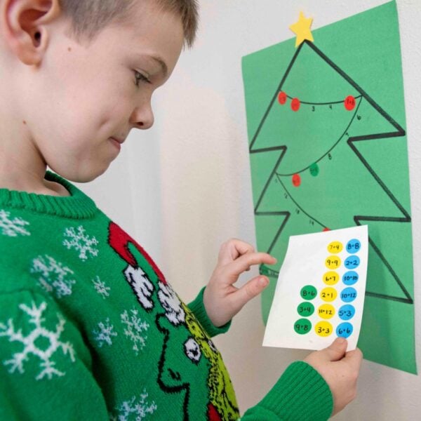 Christmas Addition Activity - Busy Toddler
