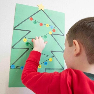 Christmas Math Activity - Busy Toddler