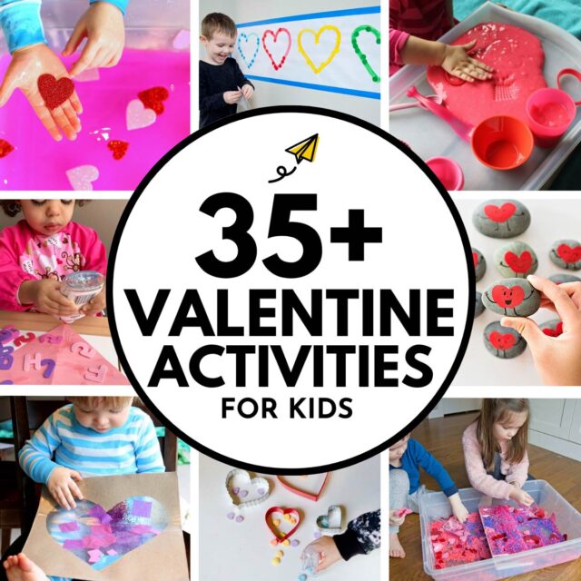 Easy Valentine's Day Activities for Kids - Busy Toddler
