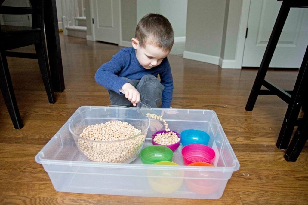 Sensory Bin Basics: What You Need to Have - Busy Toddler