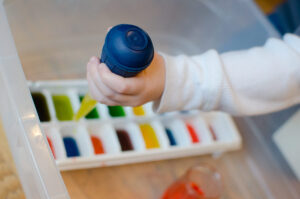 Fine Motor Water Activity - Busy Toddler