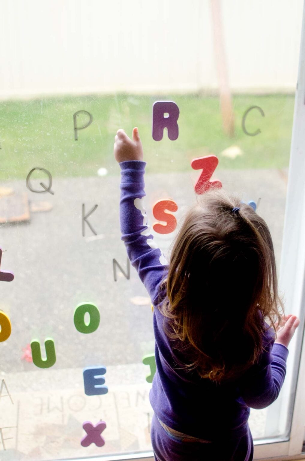 Easy Alphabet Matching Activity - Busy Toddler
