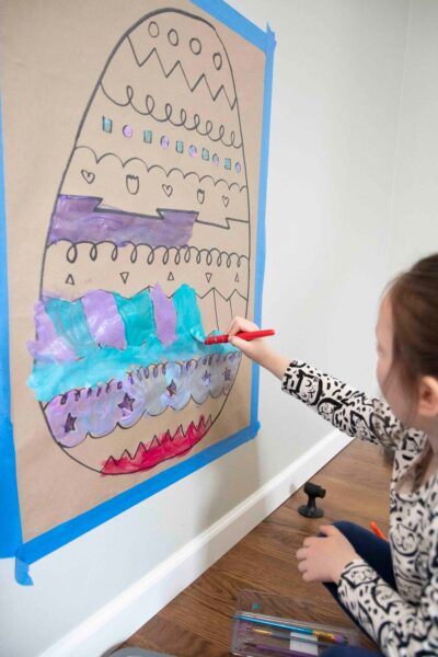 Easter Art Activity for Kids - Busy Toddler