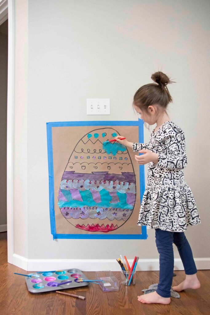 Easter Art Activity for Kids - Busy Toddler