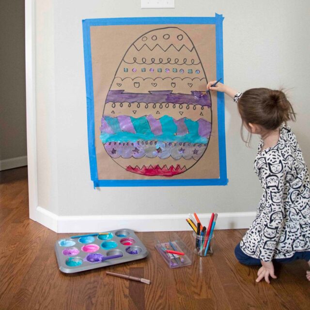 Easter Art Activity for Kids - Busy Toddler