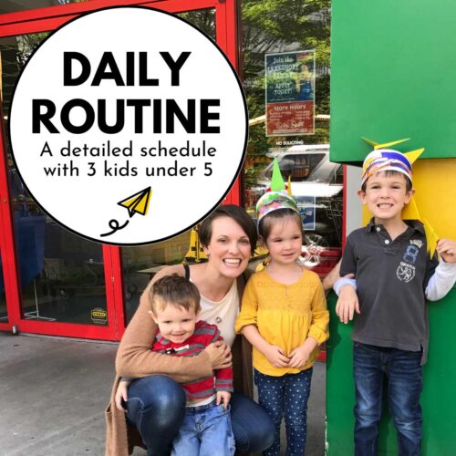 My Daily Routine with Toddlers - Busy Toddler
